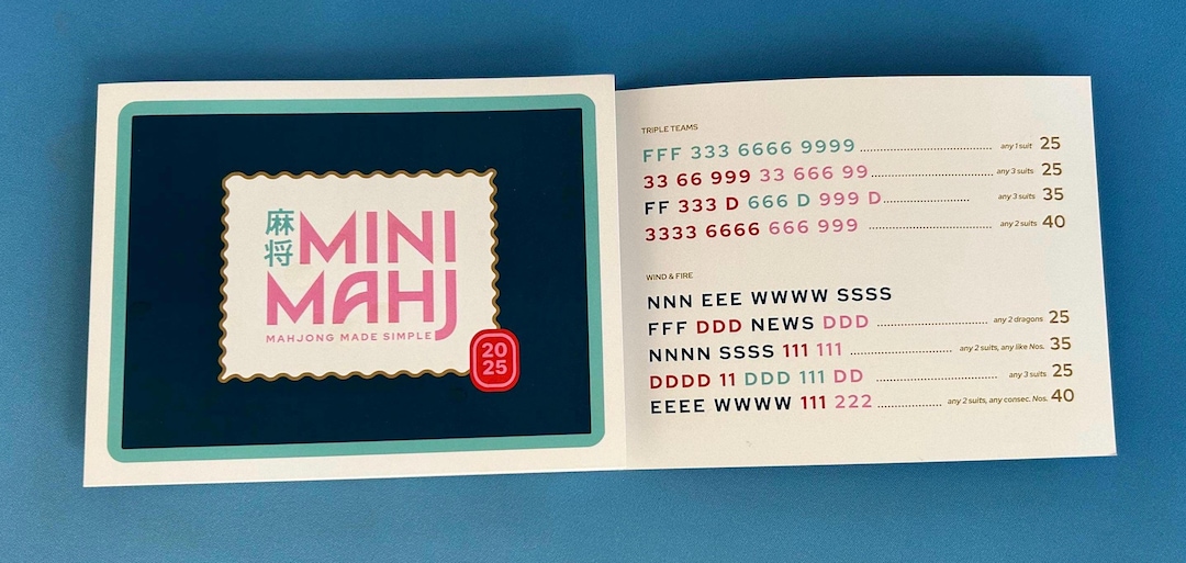 Mini Mahj is Mahjong Made Simple. - Etsy