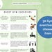 Gym Workout Guide Printables | 5 Workout Exercise Charts for Each ...