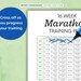 Printable 16 Week Marathon Training Plan, Running Guide, Cardio Tracker ...