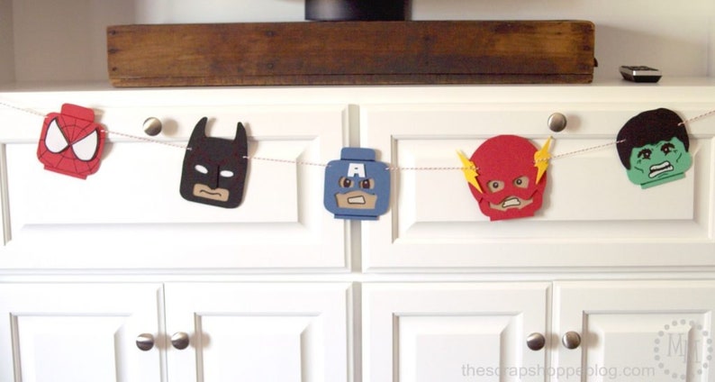 Superhero Party Decorations - Etsy