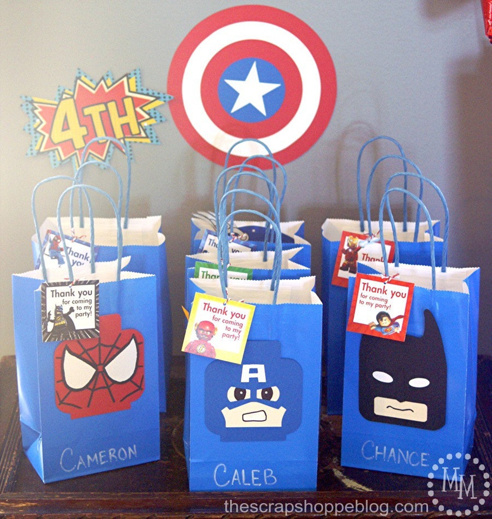 Superhero Party Decorations - Etsy