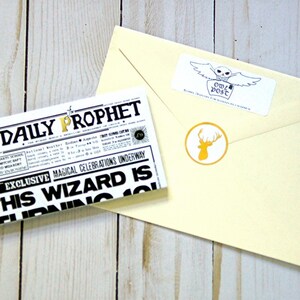 Wizard Inspired PRINTABLE/CUT FILE Owl Post - Etsy