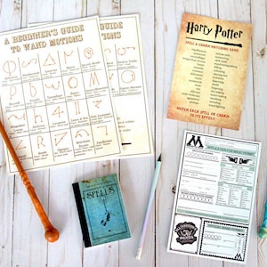 Wizard Inspired PRINTABLE Wand Permits - Etsy