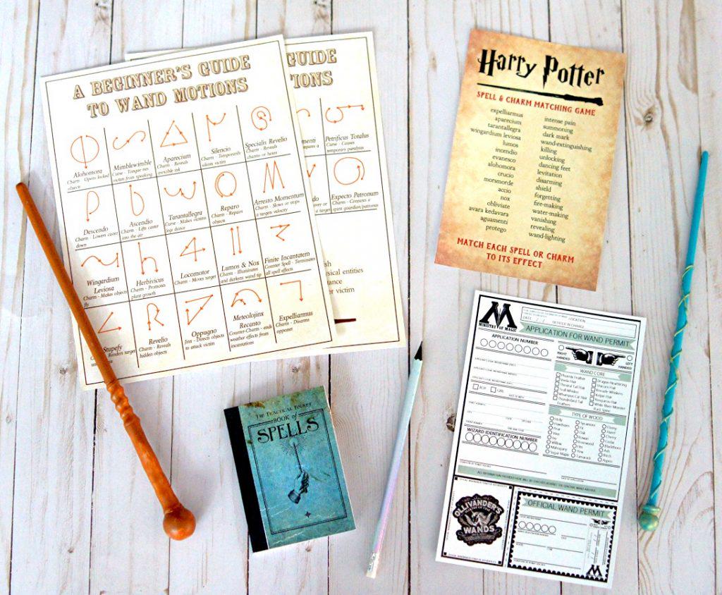 Wizard Inspired PRINTABLE Wand Permits - Etsy