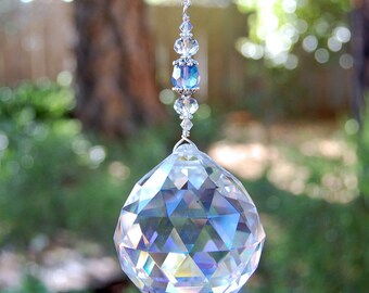 Hanging crystals | Etsy