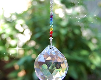 Crystal Sun Catchers Window Rainbow Makers Prism Rearview - Etsy