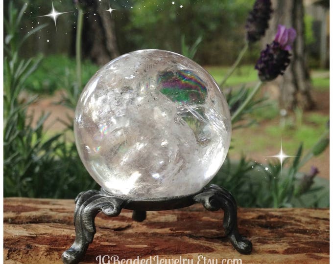 Crystal Ball Display Stand, See DESCRIPTION for Size, Three Legged ...