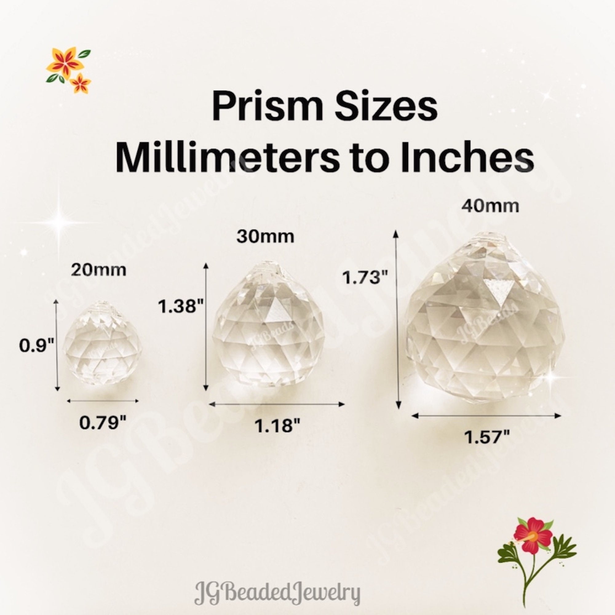Guardian Angel Prism Crystal Suncatcher, Rearview Mirror Car Charm ...