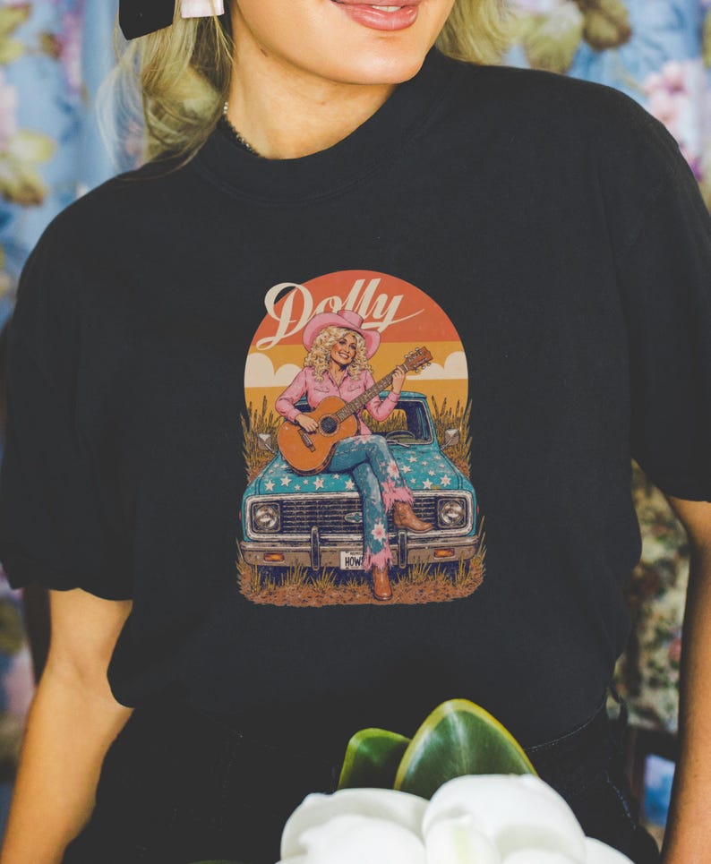Country Music Shirt, Dolly Parton T-shirt, Dolly Tee, Dolly Parton ...