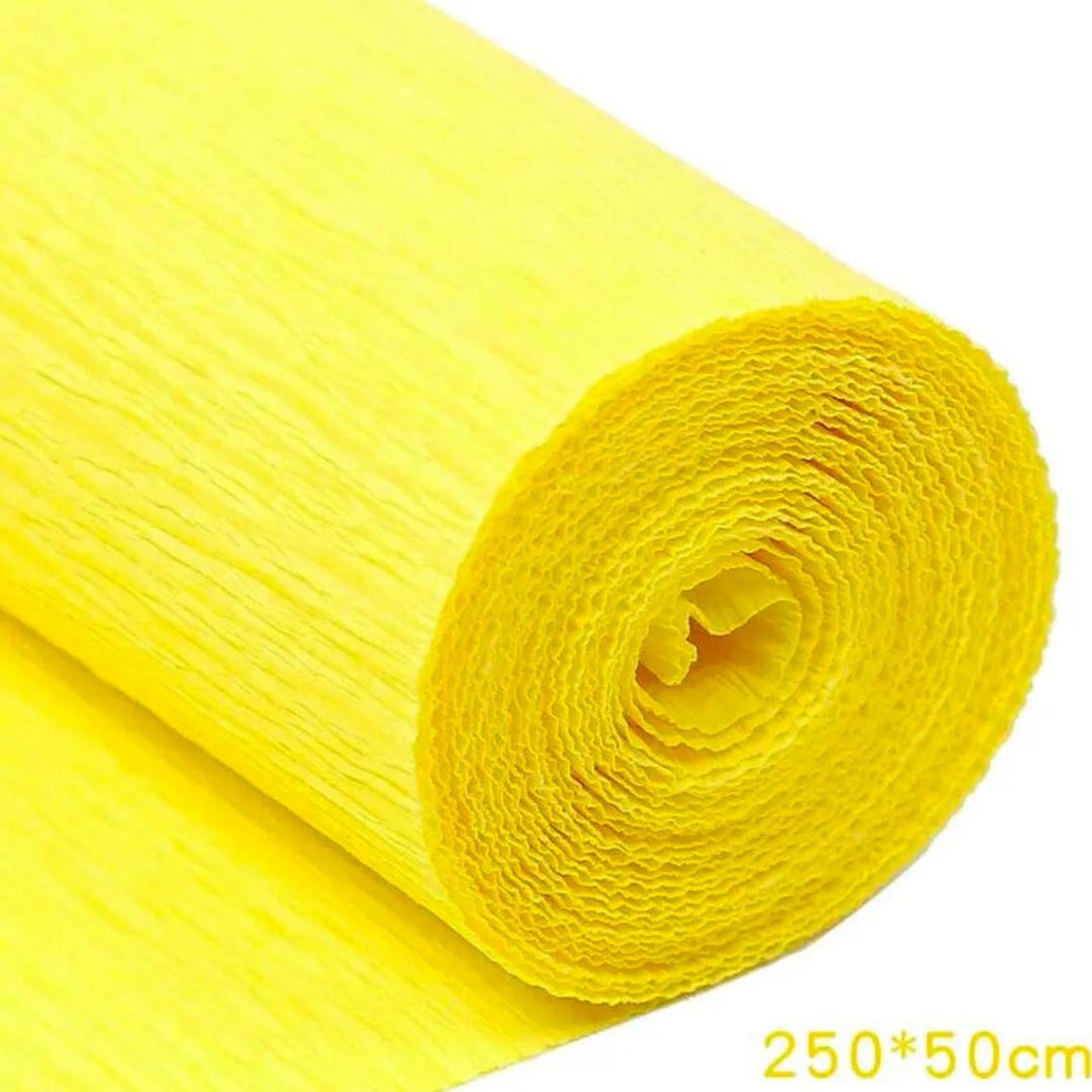 250x50cm Coloured Crepe Paper Rolls - Etsy