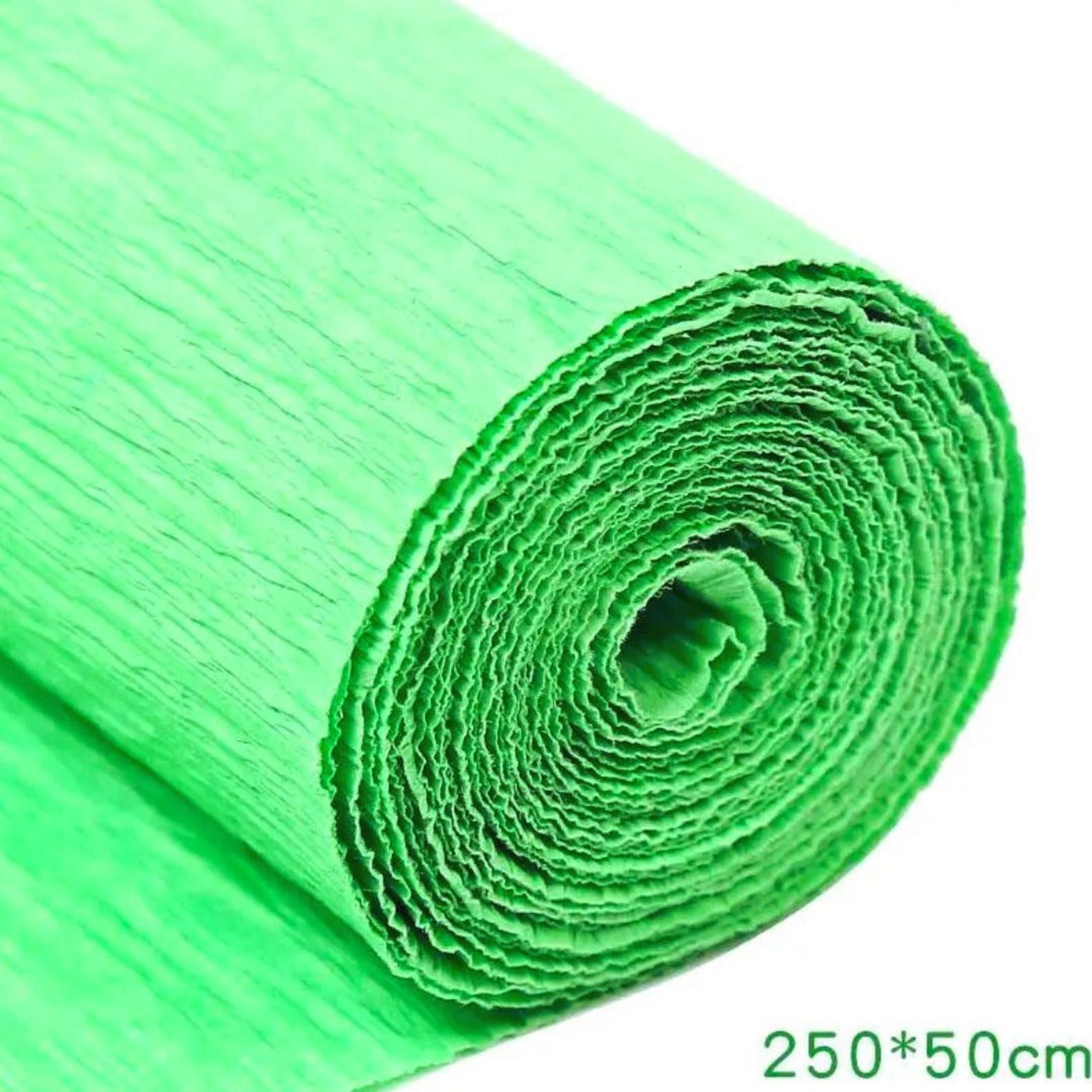 250x50cm Coloured Crepe Paper Rolls - Etsy