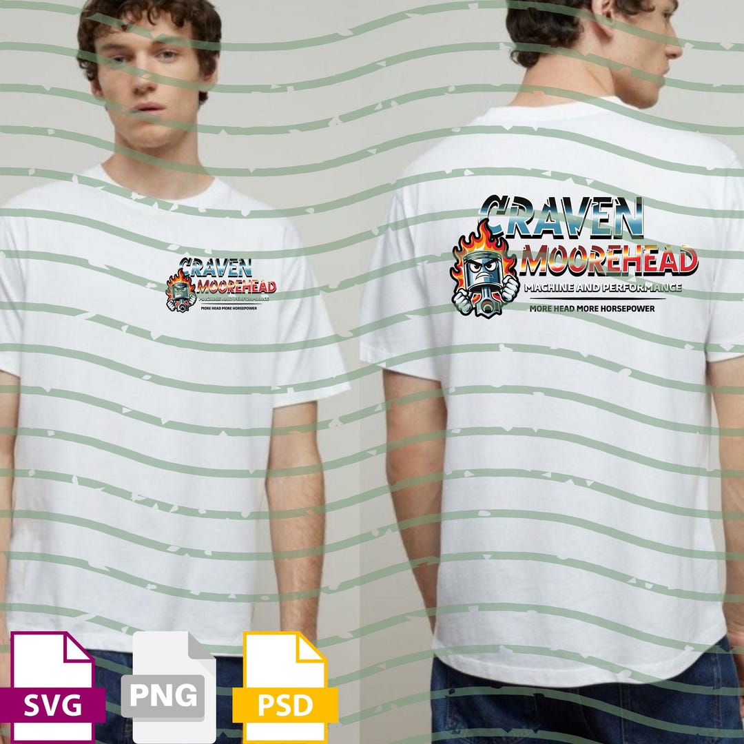 Craven Moorehead PNG Svg, Racing Machine Style Design, Mechanic Engine ...