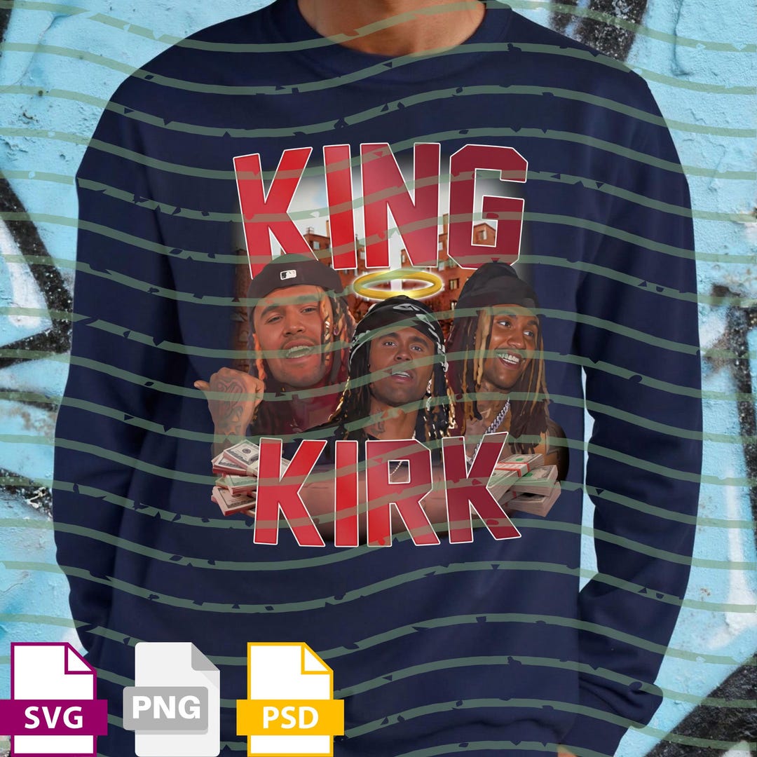 King Kirk Digital File, Charlie From Oblock Meme, Kirkified Krande ...