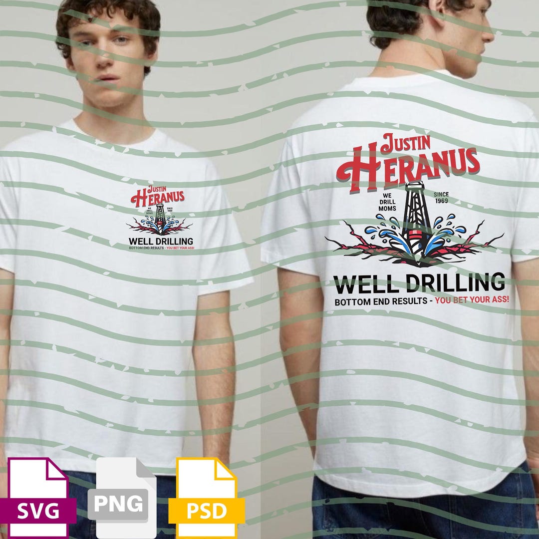 Well Drilling Crew PNG Svg, Funny Well Digger Job Humor Design ...