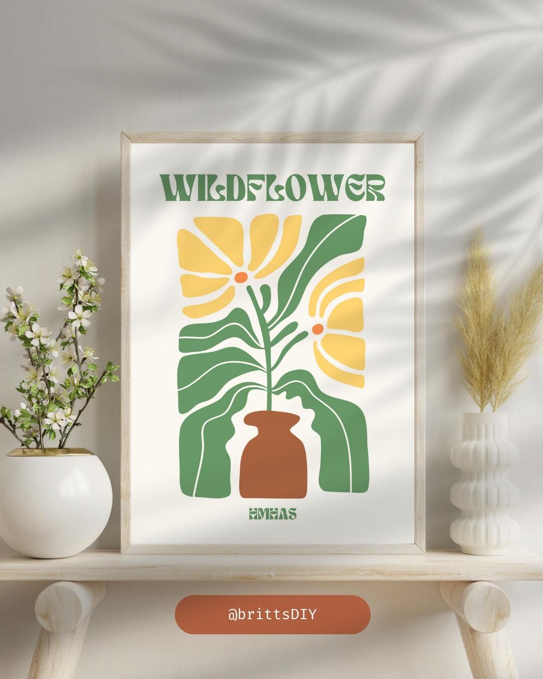 Billie Eilish HMHAS Wildflower Digital Print, Poster Print, Hit Me Hard ...