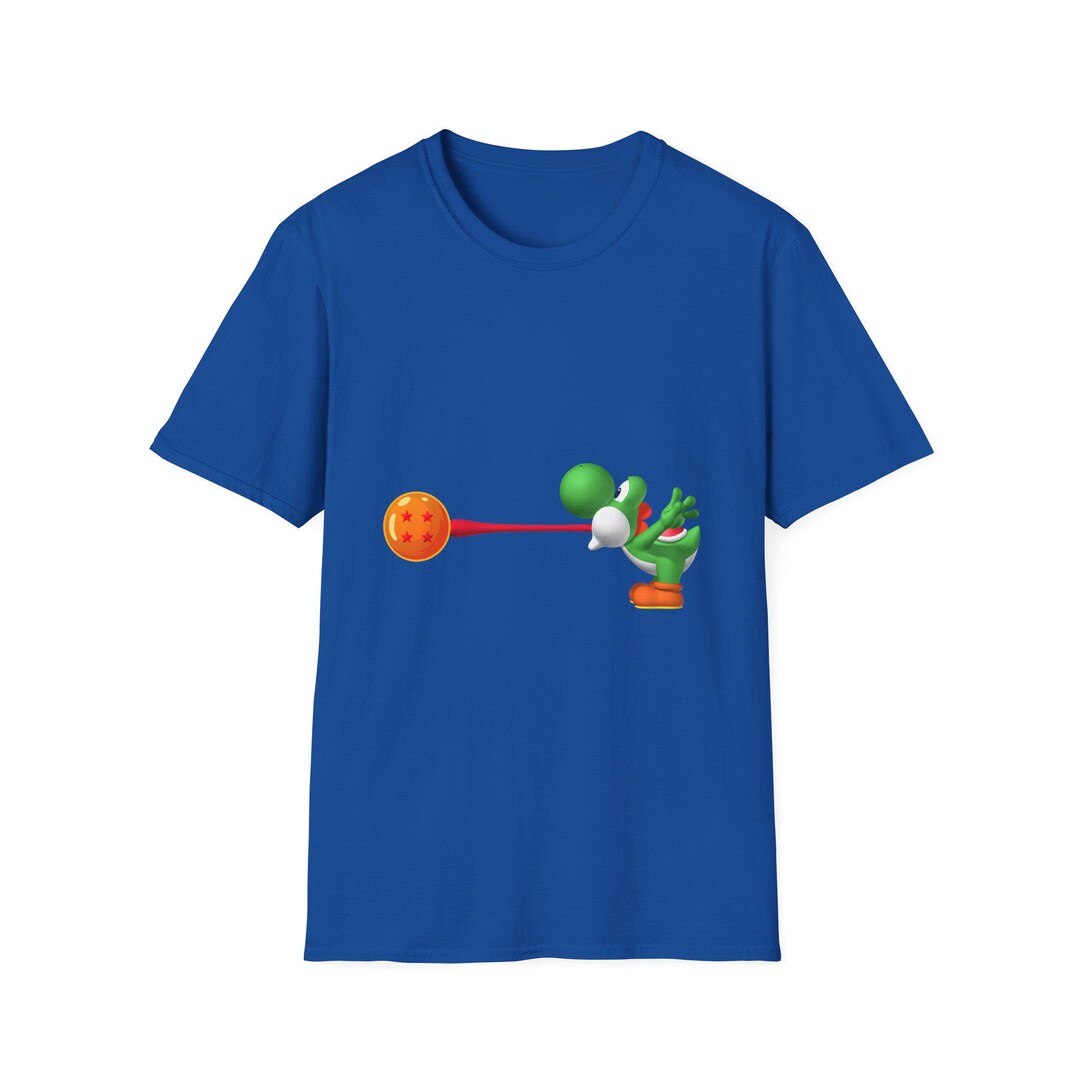 Yoshi Capturing A Dragon Ball Fan Inspired Graphic Tee - Etsy
