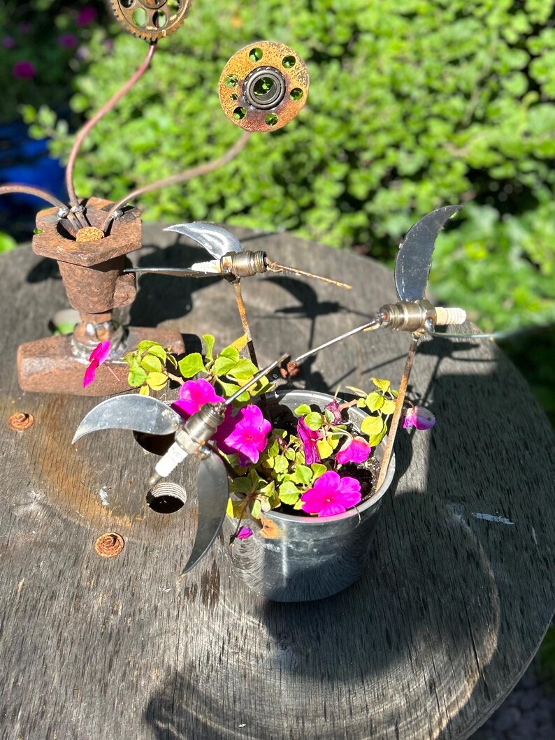 Sparkplug Hummingbird Garden Plant Stakes - Etsy