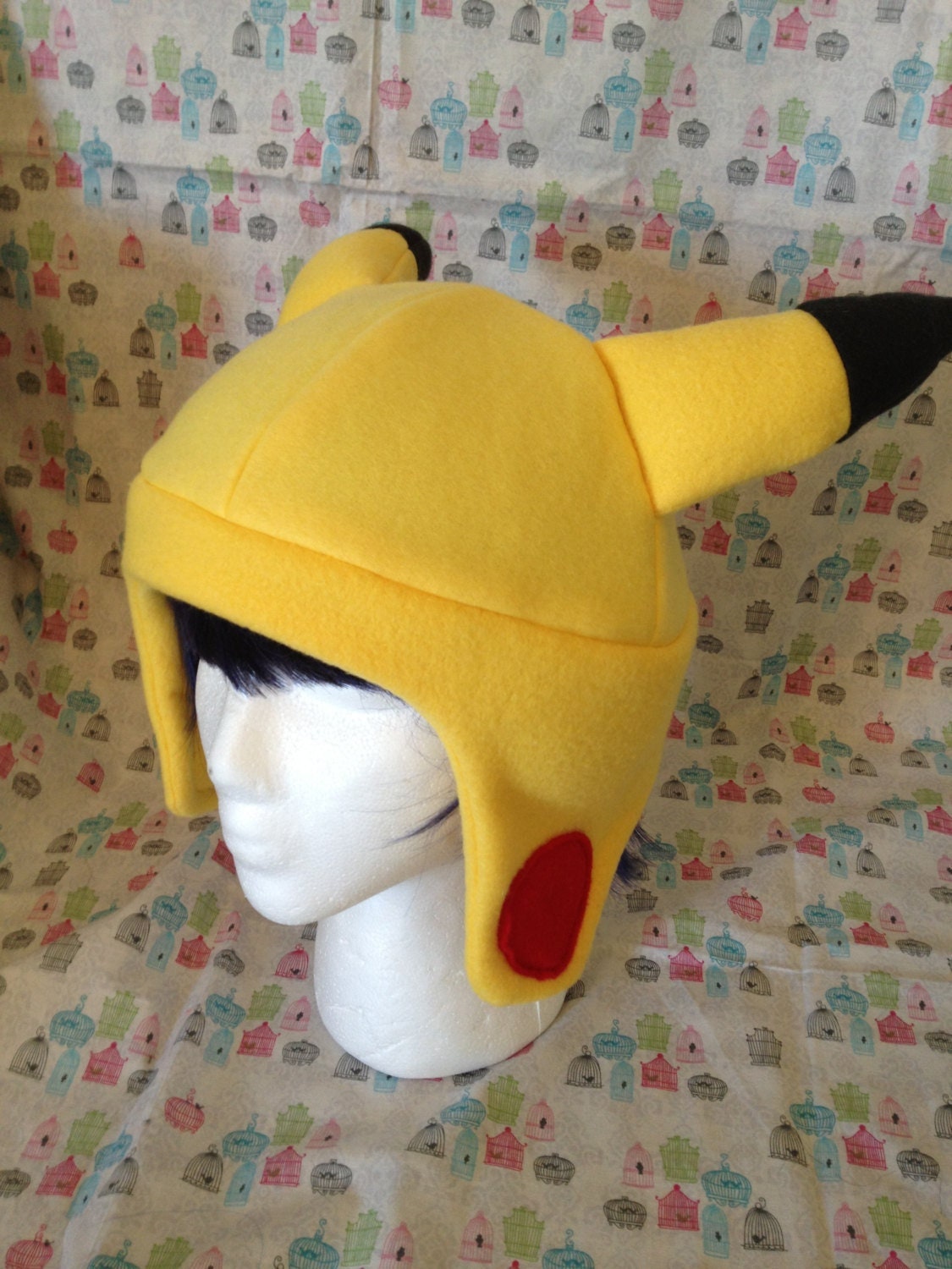 Pikachu From Pokemon Inspired Fleece Hat Handmade - Etsy Canada