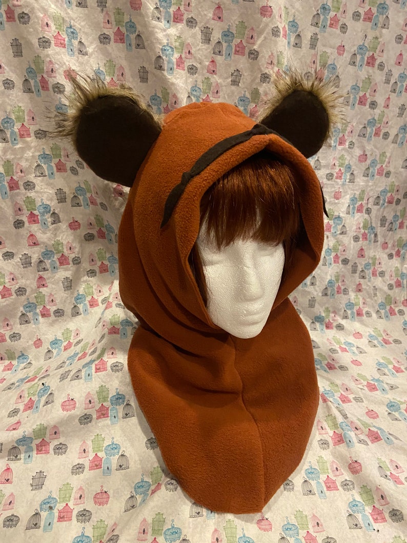 Ewok From Star Wars Fleece Inspired Hood Handmade - Etsy