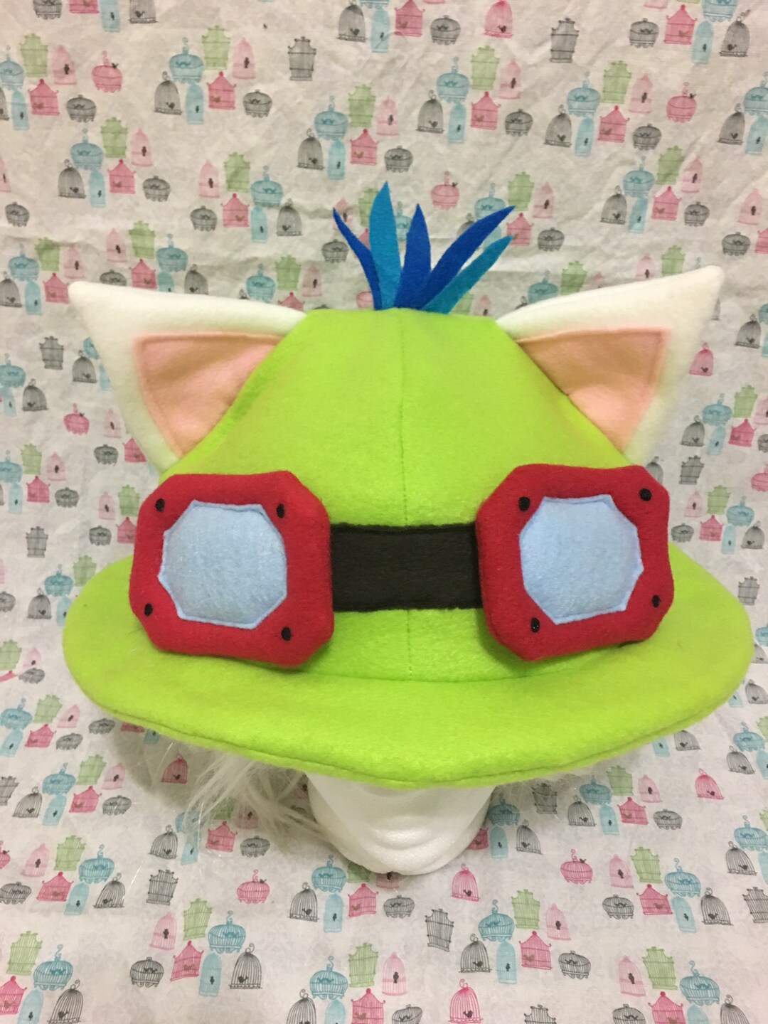 League of Legends Teemo Inspired Fleece Hat Handmade - Etsy
