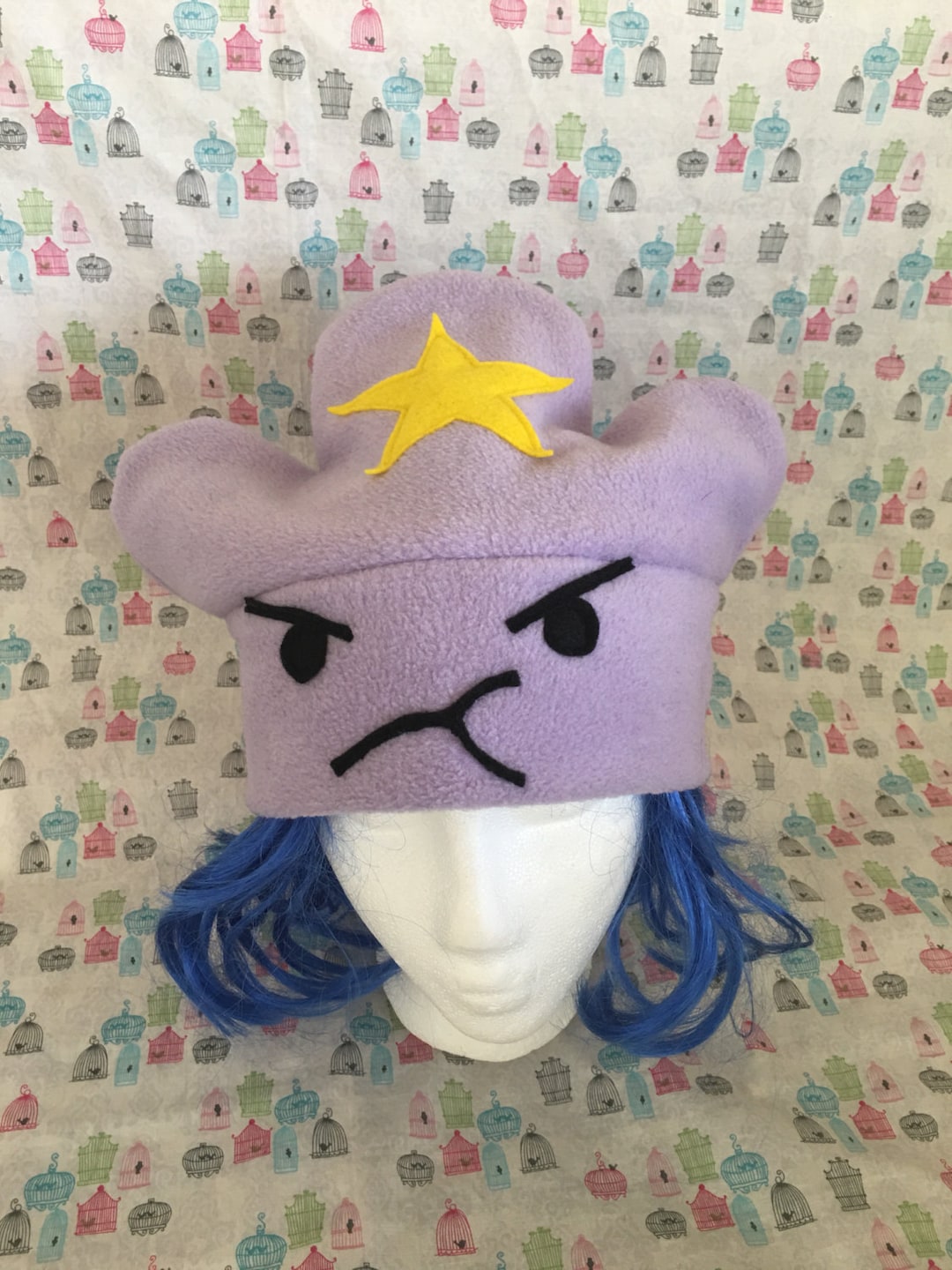 Lumpy Space Princess From Adventure Time Inspired Handmade Fleece Hat ...