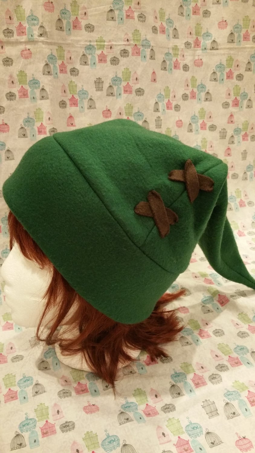 Link From Zelda Inspired Fleece Hat Handmade - Etsy