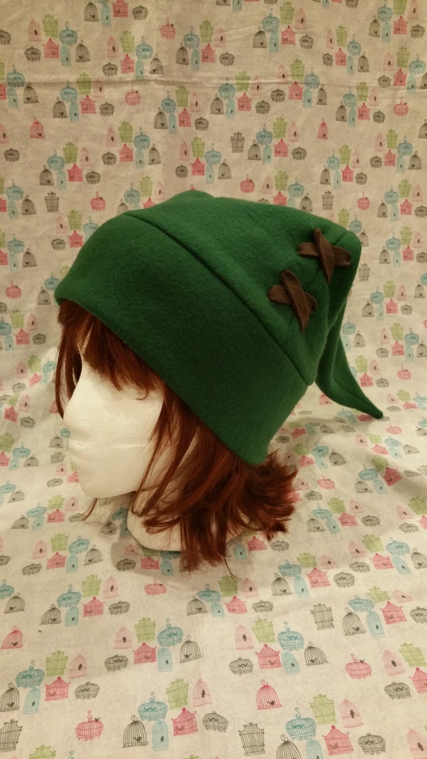 Link From Zelda Inspired Fleece Hat Handmade - Etsy