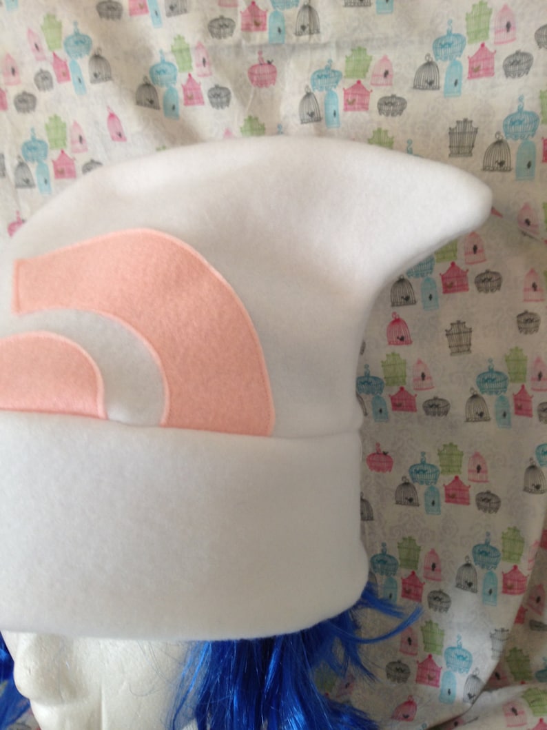 Dawn From Pokemon Inspired Fleece Hat Handmade - Etsy