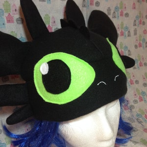 Toothless the Night Fury From How to Train Your Dragon Inspired Fleece ...