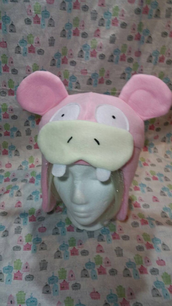 Slowpoke Pokemon Inspired Fleece Hat | Etsy