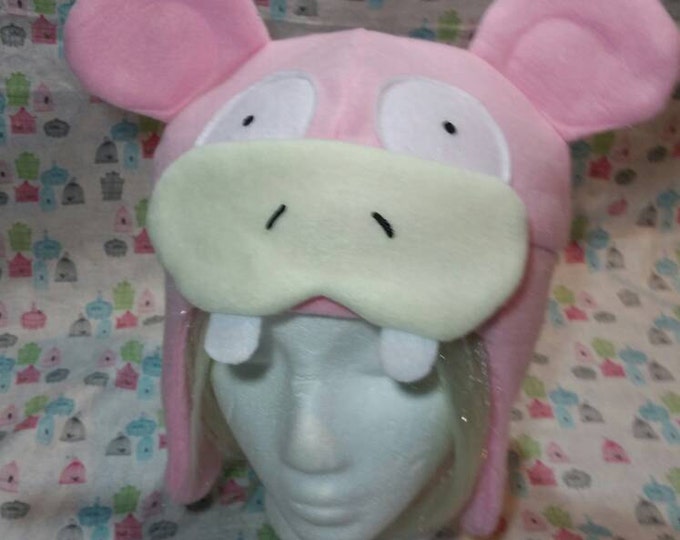Slowpoke Pokemon Inspired Fleece Hat - Etsy