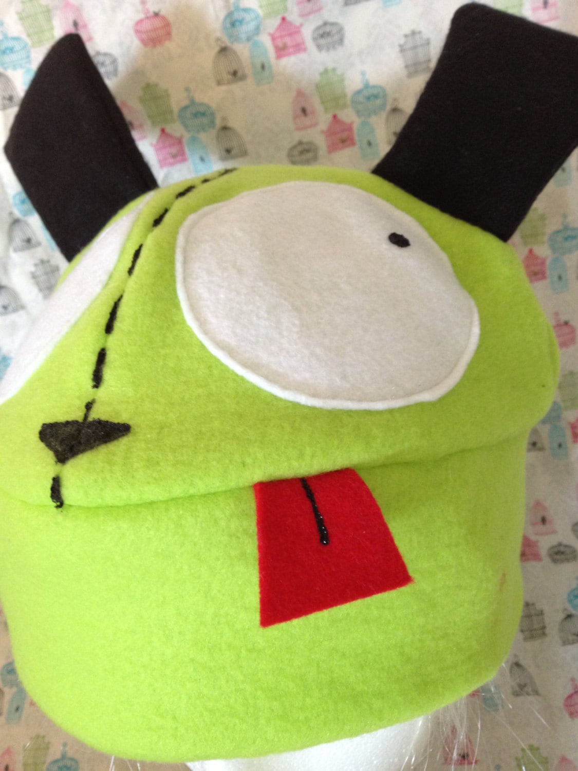 Gir From Invader Zim Inspired Fleece Hat Handmade - Etsy
