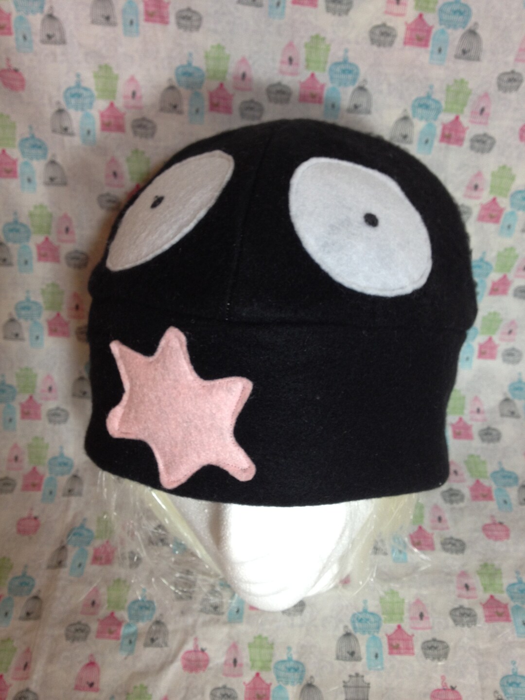 Soot Sprite Inspired Fleece Hat - Etsy