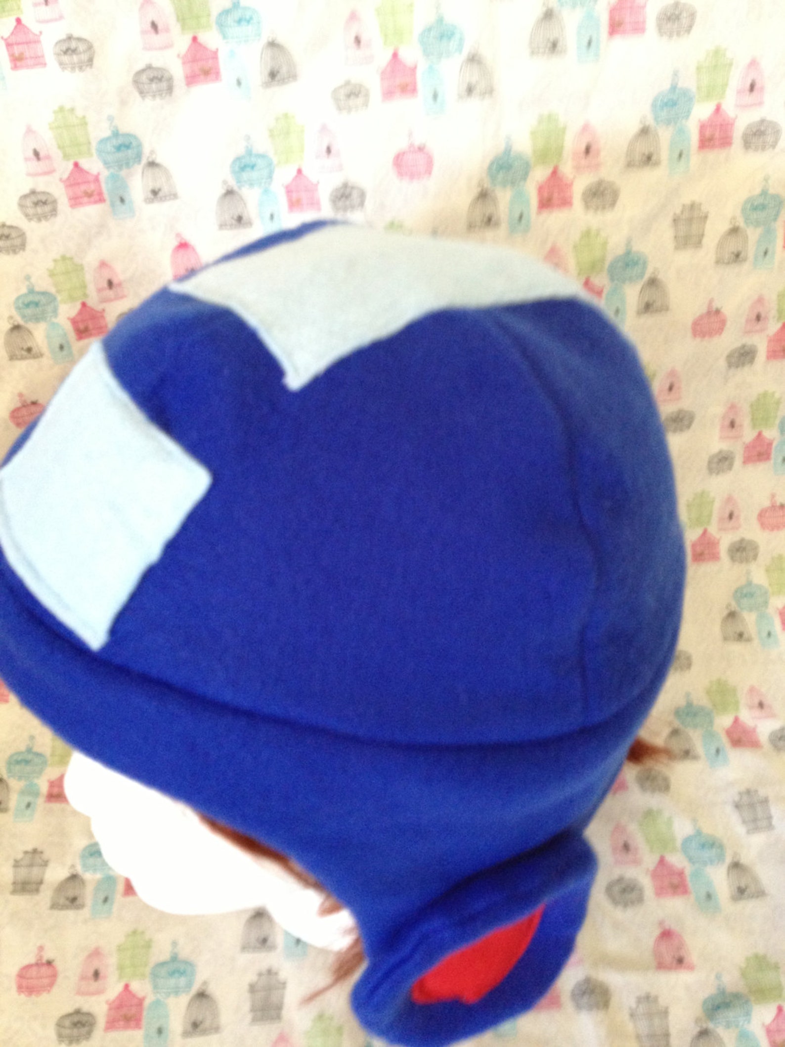 Mega Man Inspired Fleece Hat Handmade - Etsy