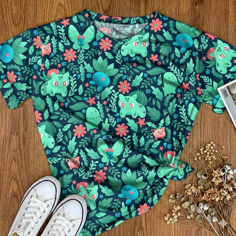 Bulbasaur Shirt Vintage - Etsy