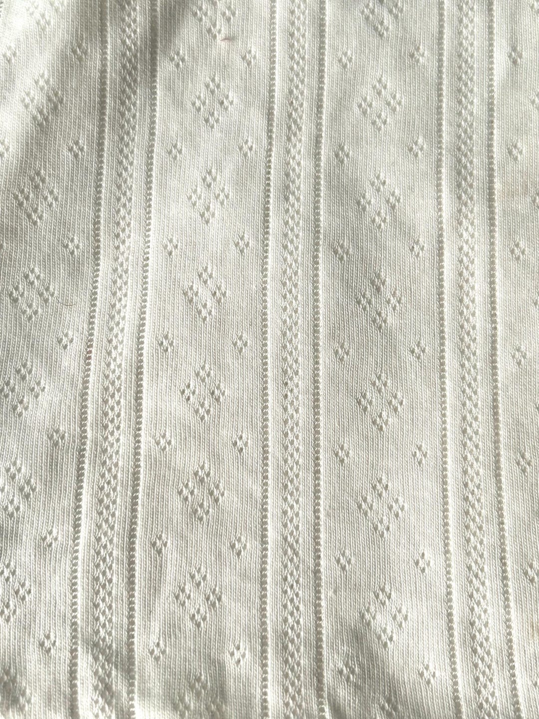 Pointelle Fabric, 100% Cotton - Etsy