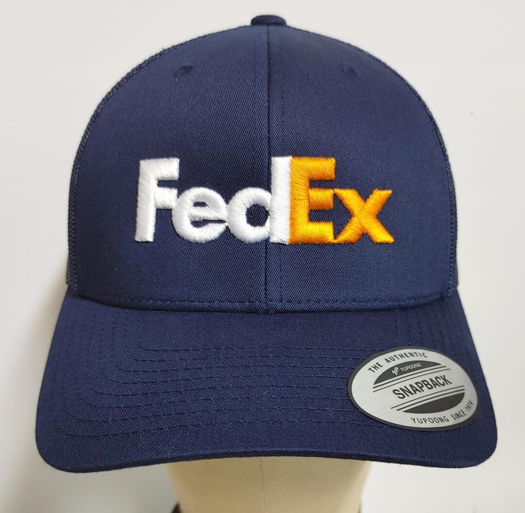 FEDEX Trucker Hat - 3D LOGO - Etsy