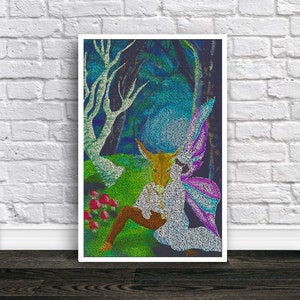 Shakespeare Word Art A Midsummer Night's Dream Typography Poster ...