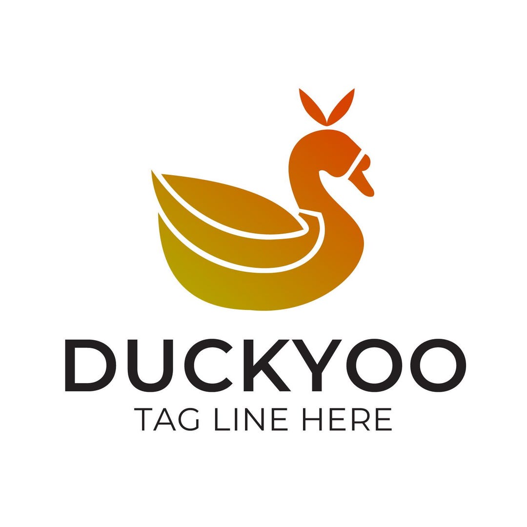 Duckyoo- Duck Logo Template Design - Etsy