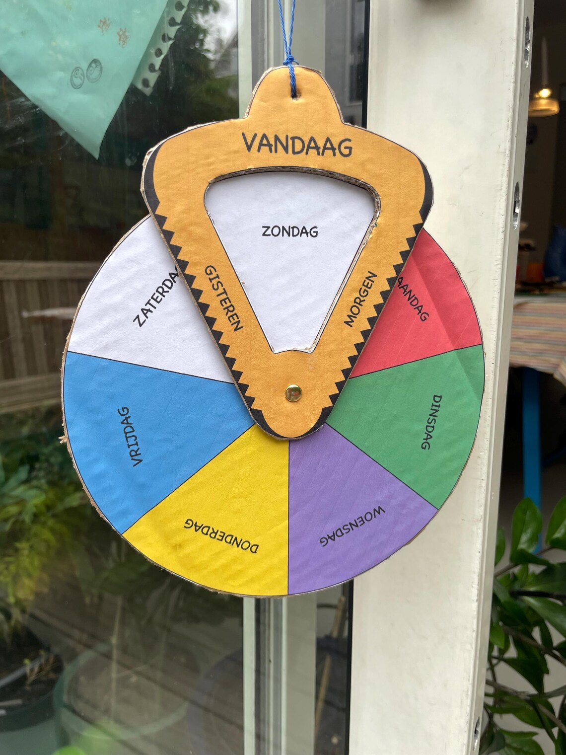Days of the Week Wheel - Etsy
