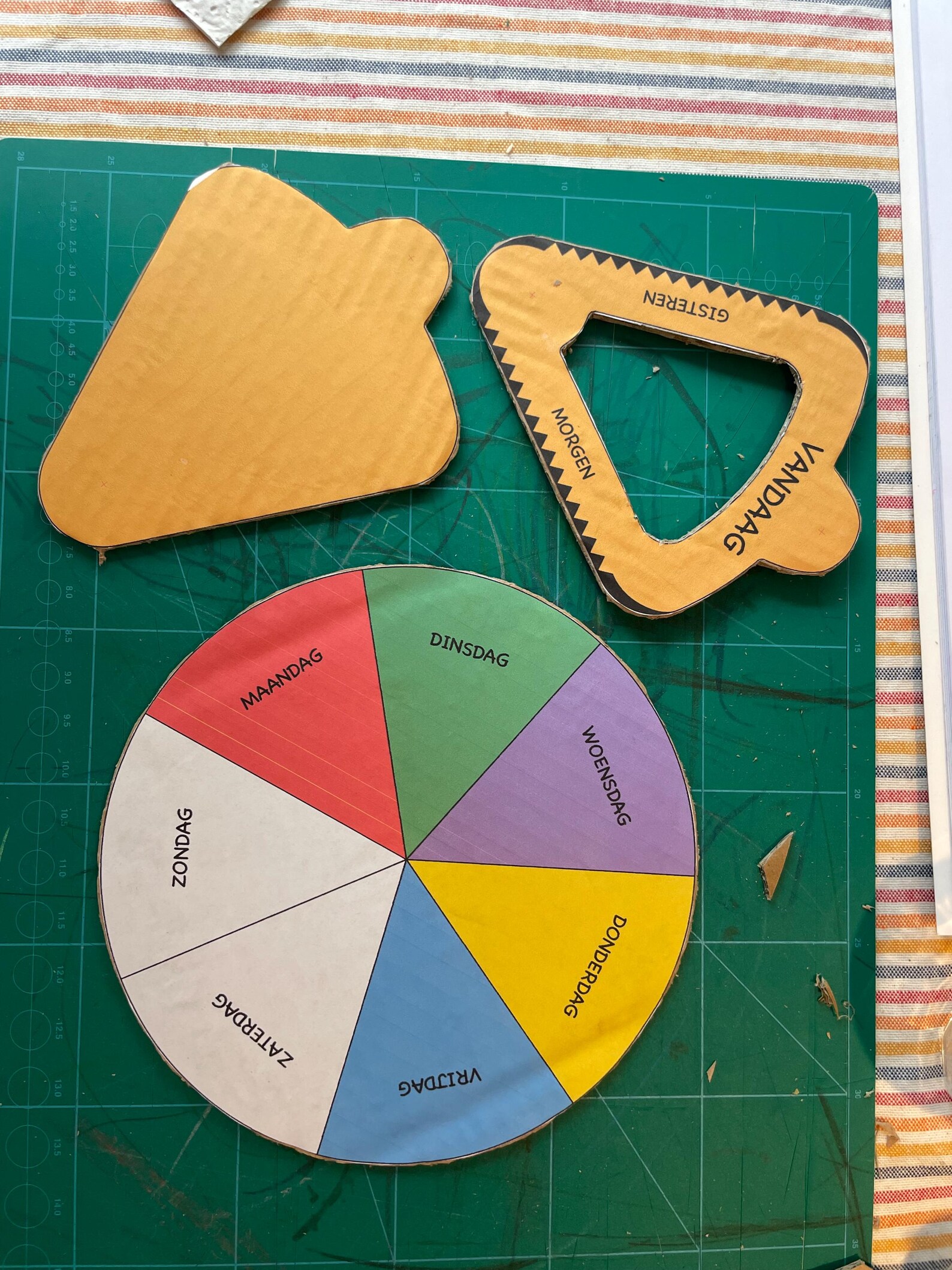 Days of the Week Wheel - Etsy