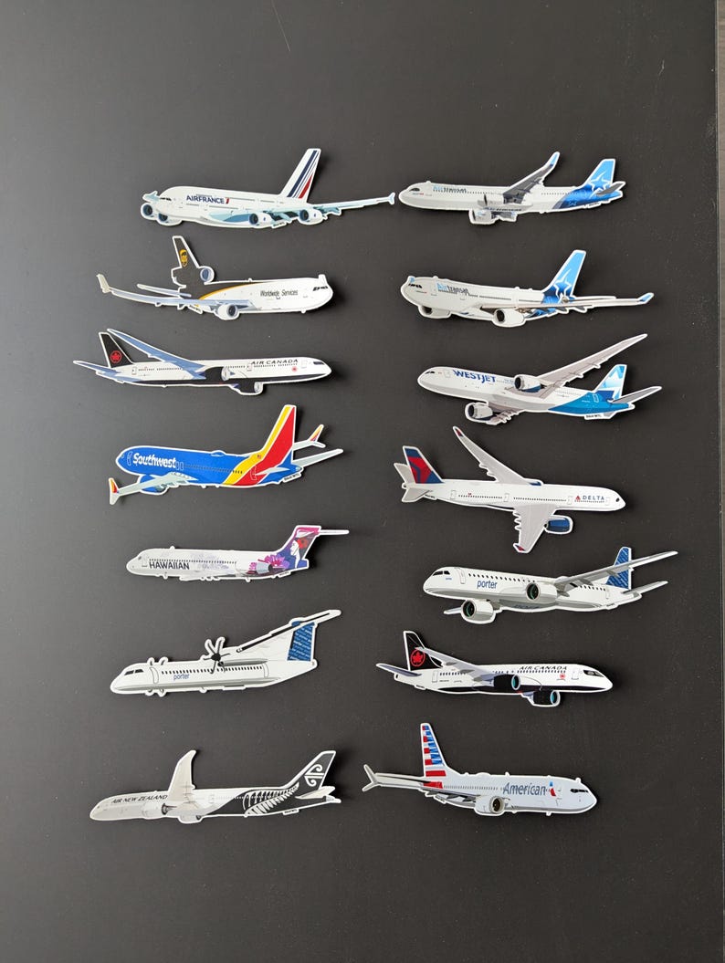 Airplane Sticker American Airlines B737 Super Matte Vinyl *mix and ...