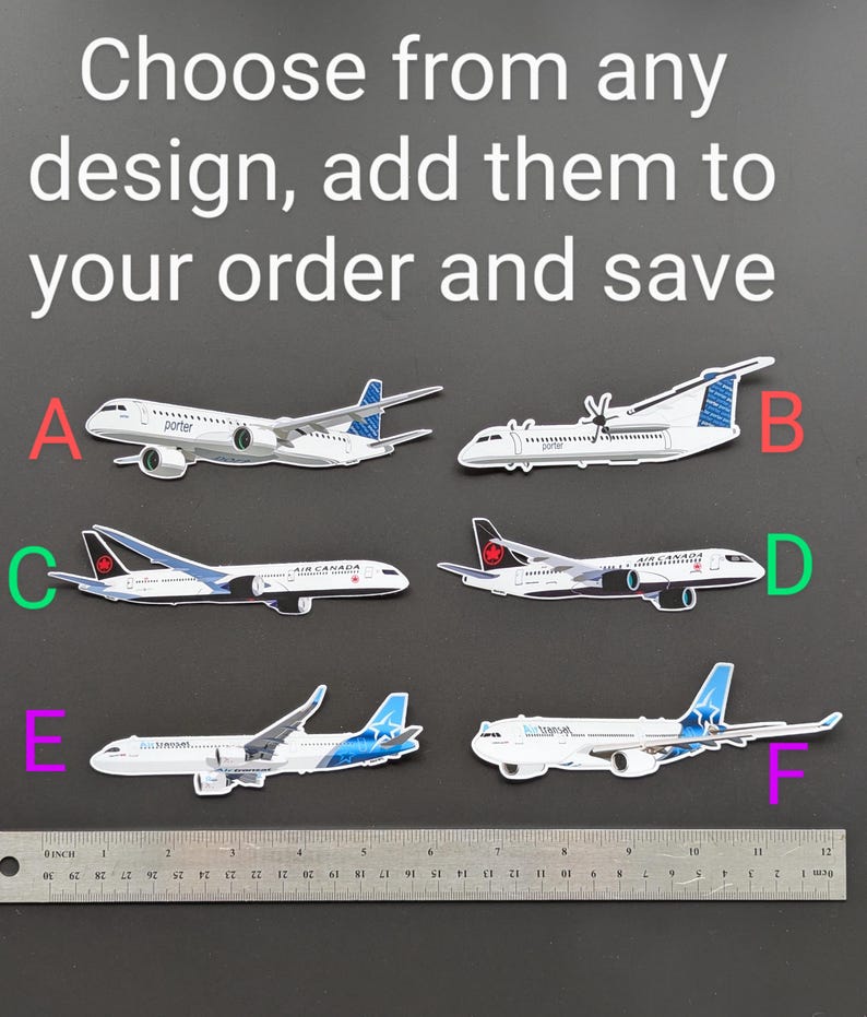 Airplane Sticker American Airlines B737 Super Matte Vinyl *mix and ...