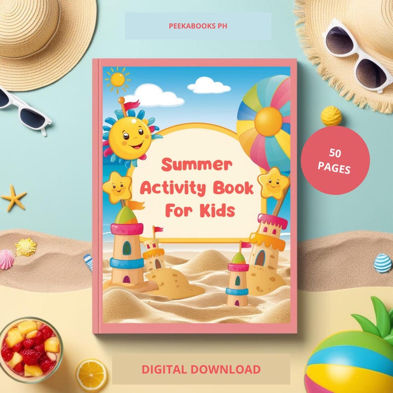 Printable Summer Activity Book for Kids | Educational Worksheets ...