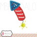 Firecracker Applique Embroidery Design. Super Cute Patriotic Embroidery ...