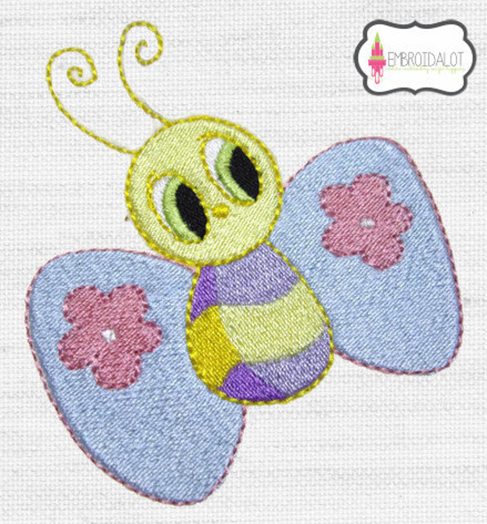 Bugs Embroidery Design. Set of 8 Cutie Pie Bugs Machine | Etsy