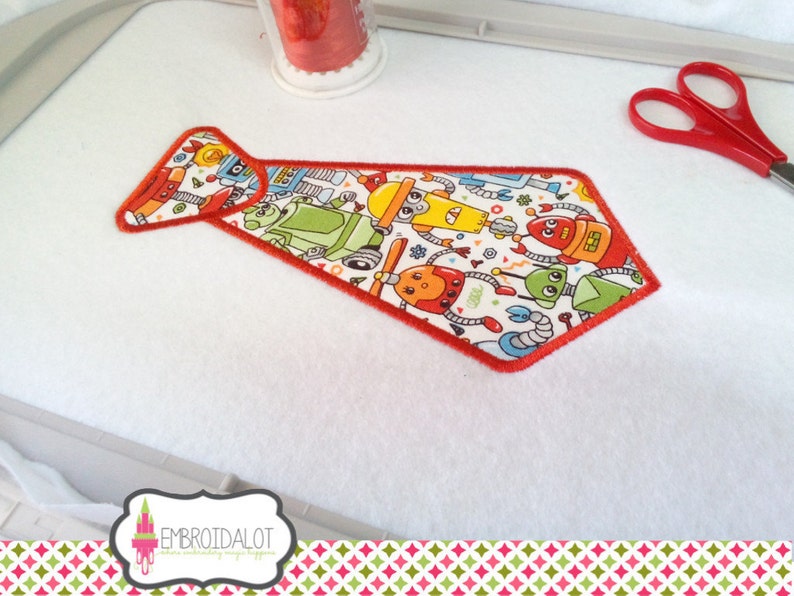 Tie Applique Embroidery Design. Cute Tie Embroidery. Fun Boys Applique ...