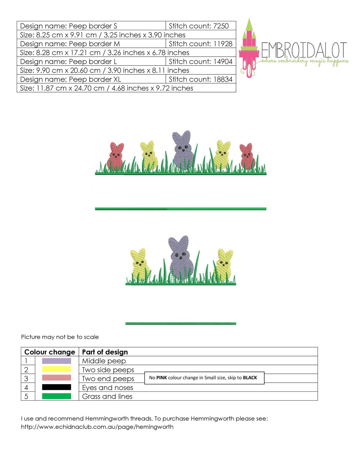 Peep Frame Machine Embroidery Design. Such a Cute Easter | Etsy