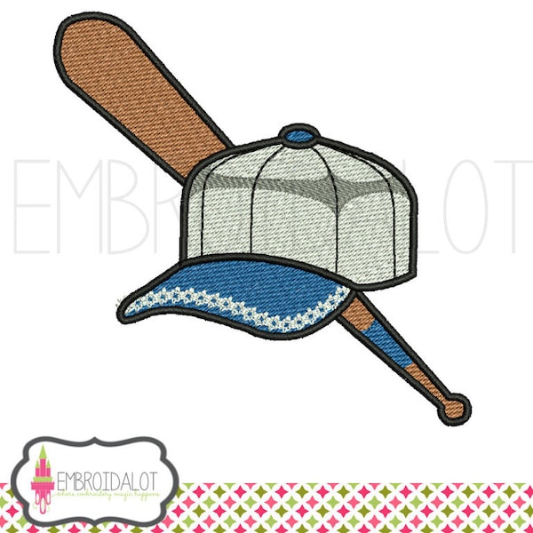 Baseball Cap Embroidery Design - Etsy