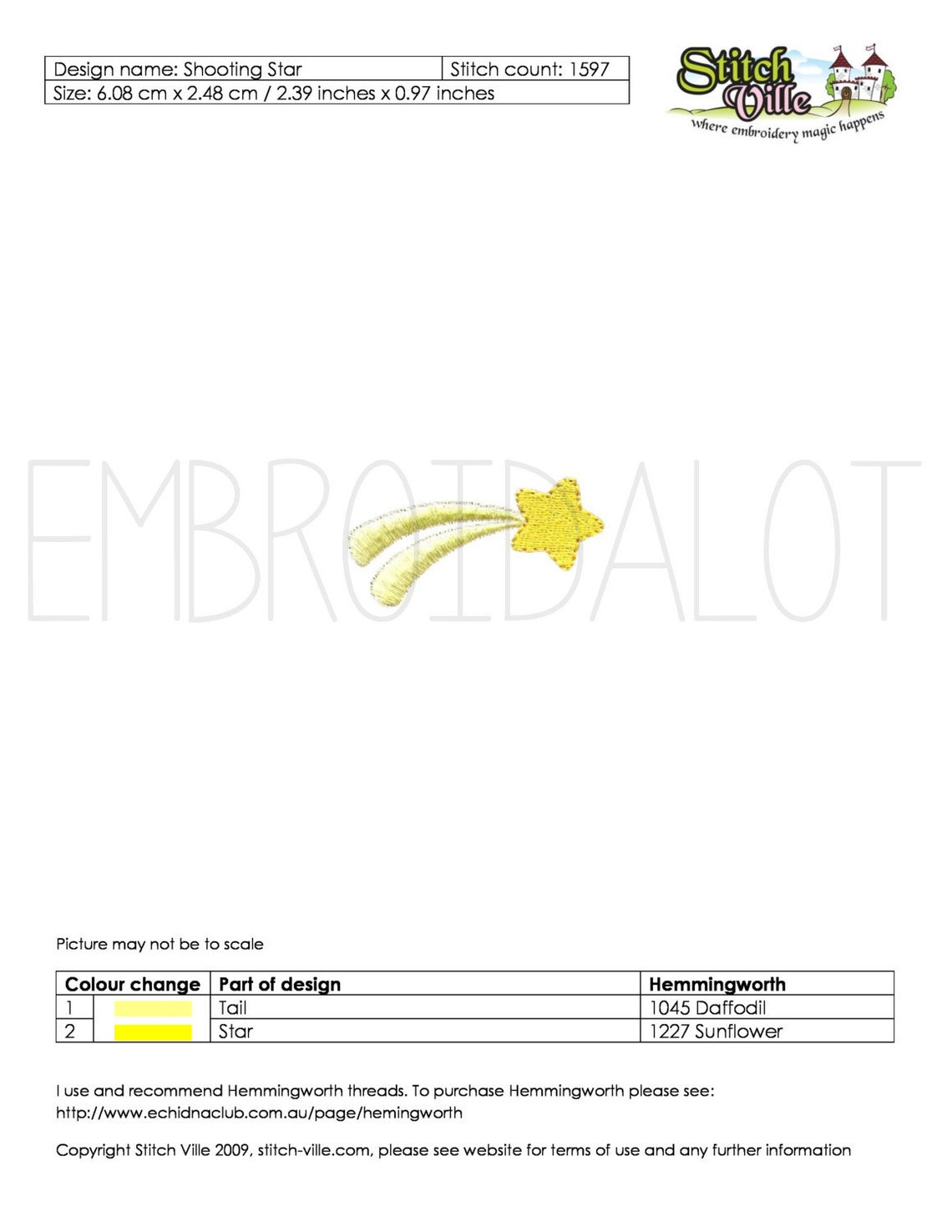 Shooting Star Machine Embroidery Design. Mini Star Filled - Etsy